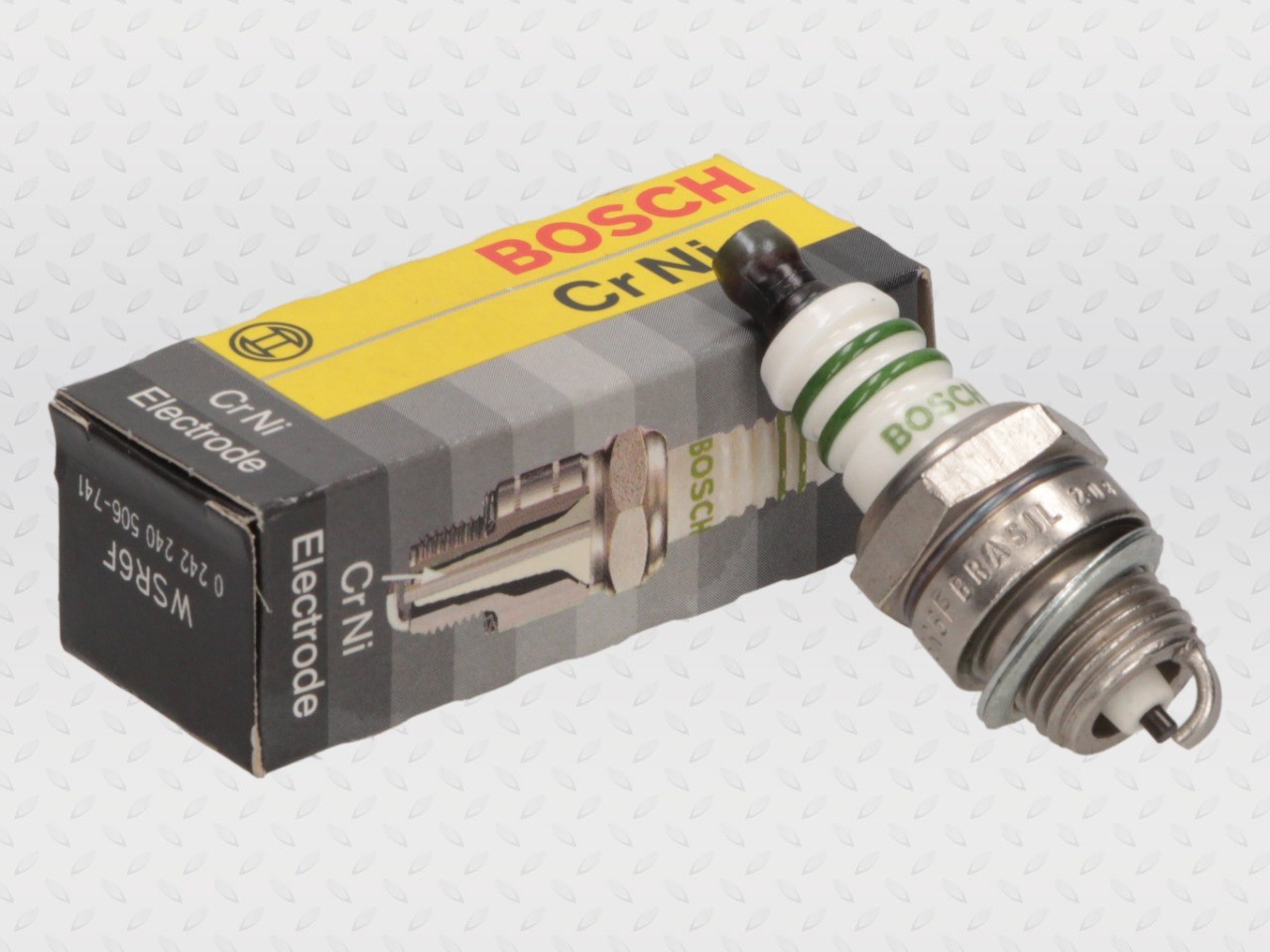 Zündkerze Bosch WSR6F + Elektrik Zündkerze Bosch